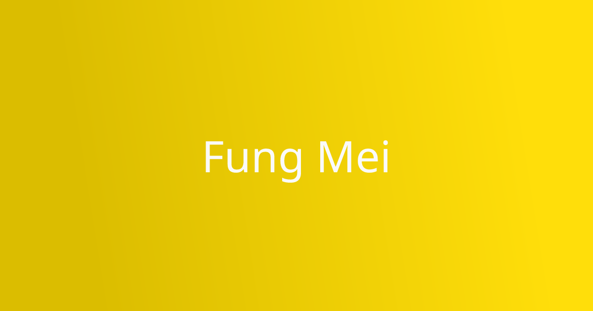 Best Chinese in Suwanee, GA | Fung Mei | Menu